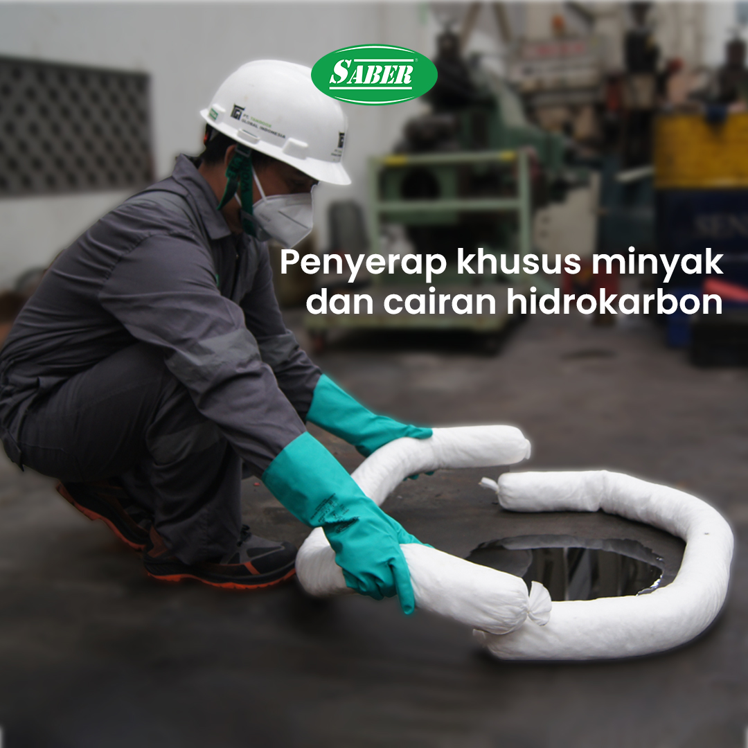 Saber | Absorbent – SABER® Oil Absorbent Large Boom 1500